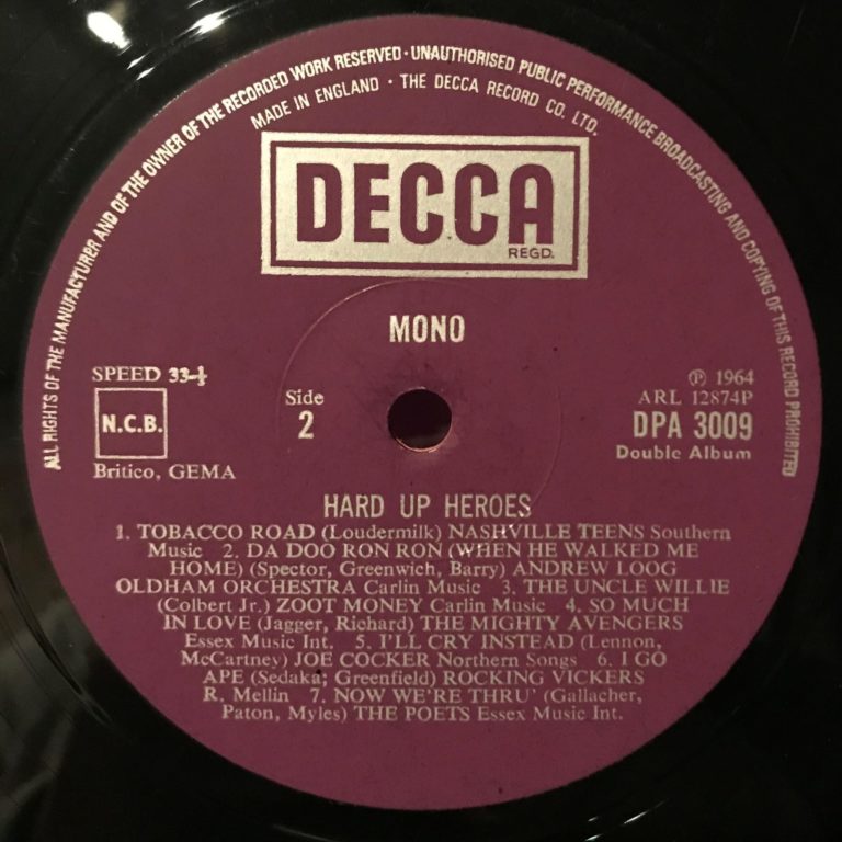 Label Variation…DECCAレコード Vol.1：英デッカ（UK DECCA） | STB47.com